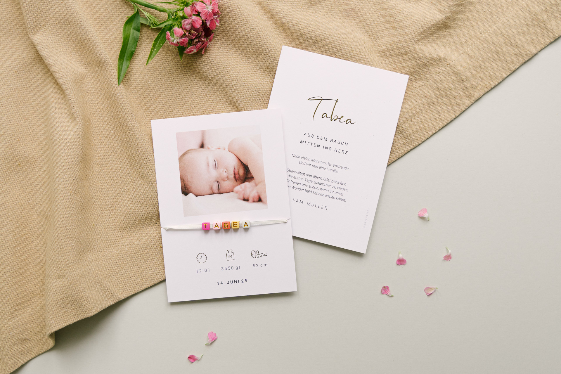 Karte zur Geburt basteln: 5 schöne Ideen zum selber machen